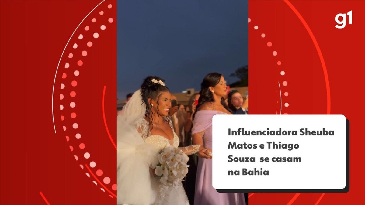 Com mais de 3,4 milhões de seguidores, Sheuba e Tiago Souza se casam em ...