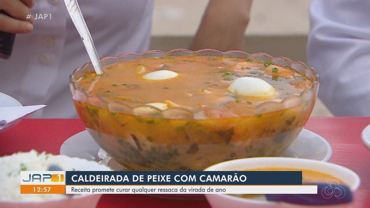 Aprenda a fazer uma caldeirada de peixe com camarão para curar ressaca ...