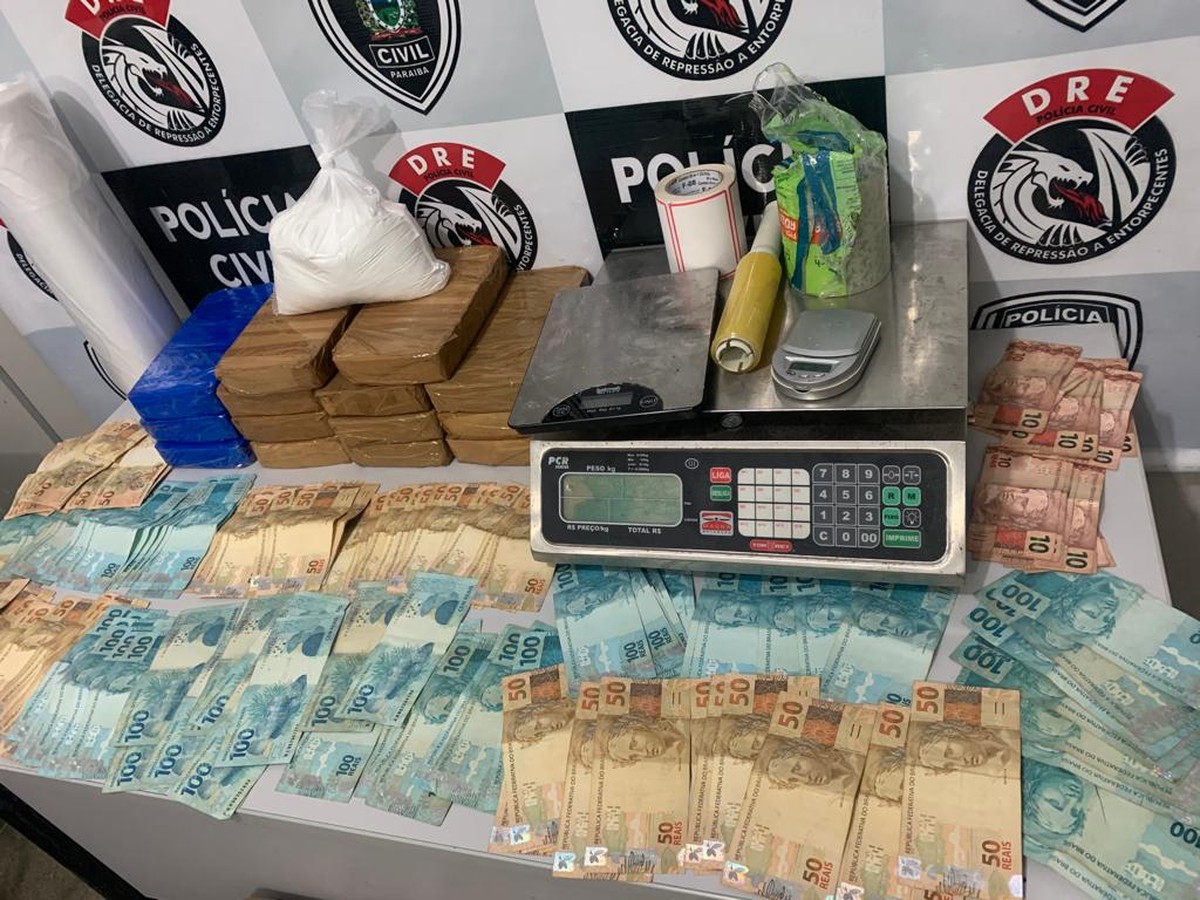 Operação Contra Tráfico De Drogas Em Campina Grande Apreende 14 Quilos